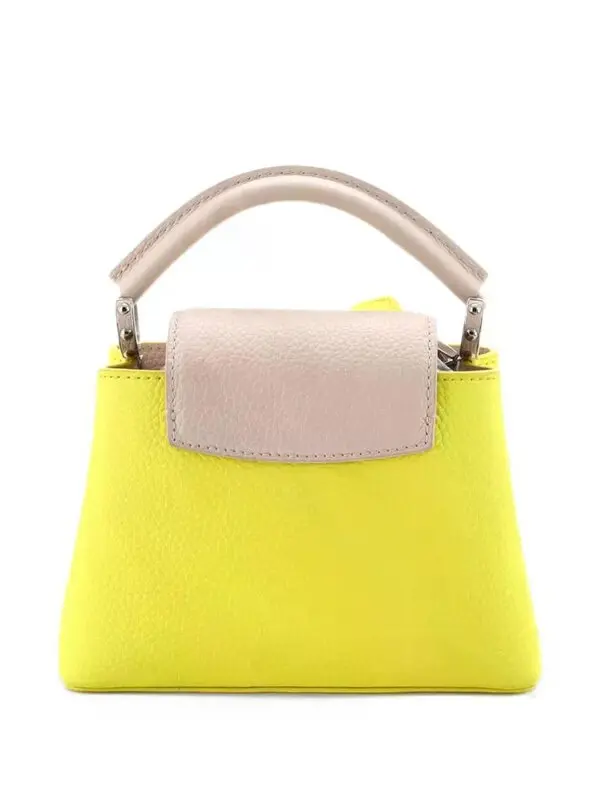 LOUIS VUITTON Capucines Bag Leather Mini Satchel