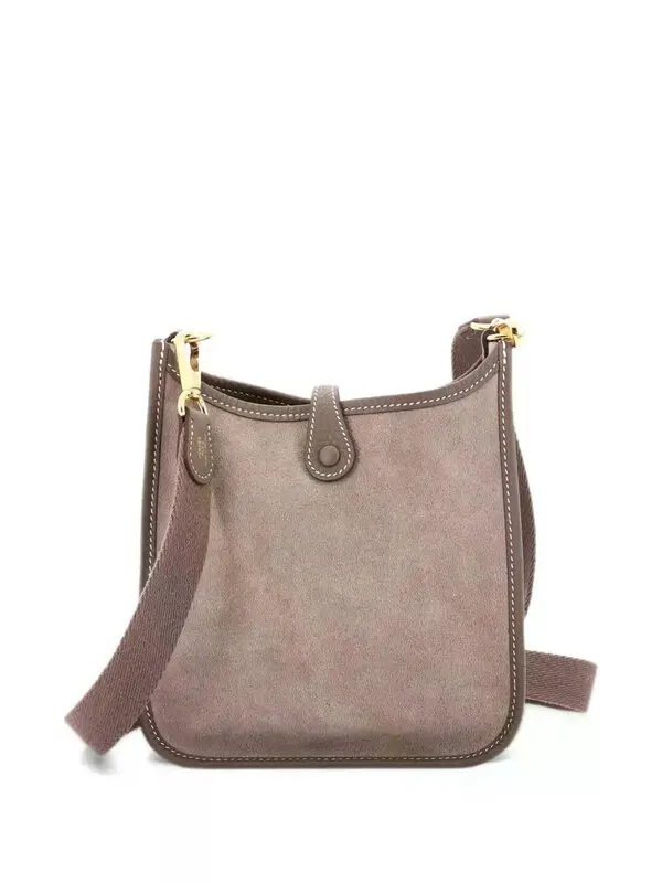 Hermès Evelyne Bag Gen Iii Grizzly Tpm Crossbody Bag - Grey
