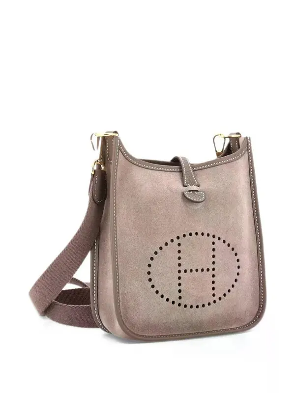 Hermès Evelyne Bag Gen Iii Grizzly Tpm Crossbody Bag - Grey