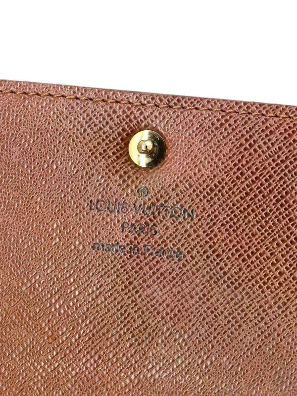 LOUIS VUITTON Vintage Sarah Wallet Monogram Canvas Small Wallets