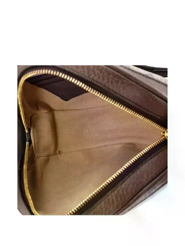 Gucci Ophidia Round Gg Coated Canvas Mini Backpack
