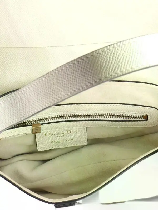 Dior Saddle Handbag Leather Medium Shoulder Bag