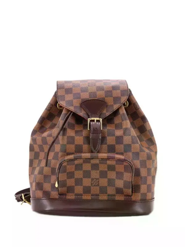 LOUIS VUITTON Vintage Montsouris Damier Mm Backpack