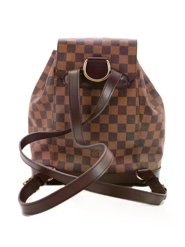 LOUIS VUITTON Vintage Montsouris Damier Mm Backpack
