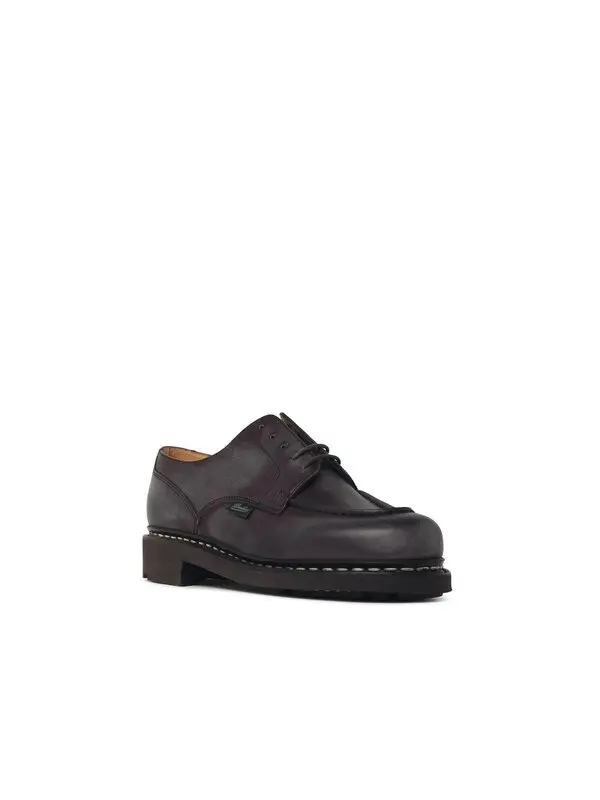 Paraboot Chambord' Leather Loafers 'lisse Caf