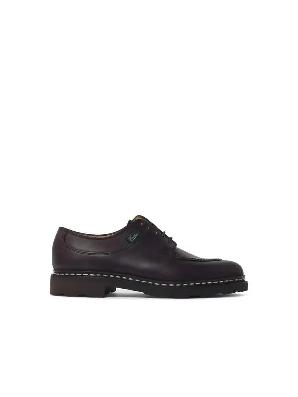 Paraboot Avignon' Leather Loafers 'lisse Caf - Brown