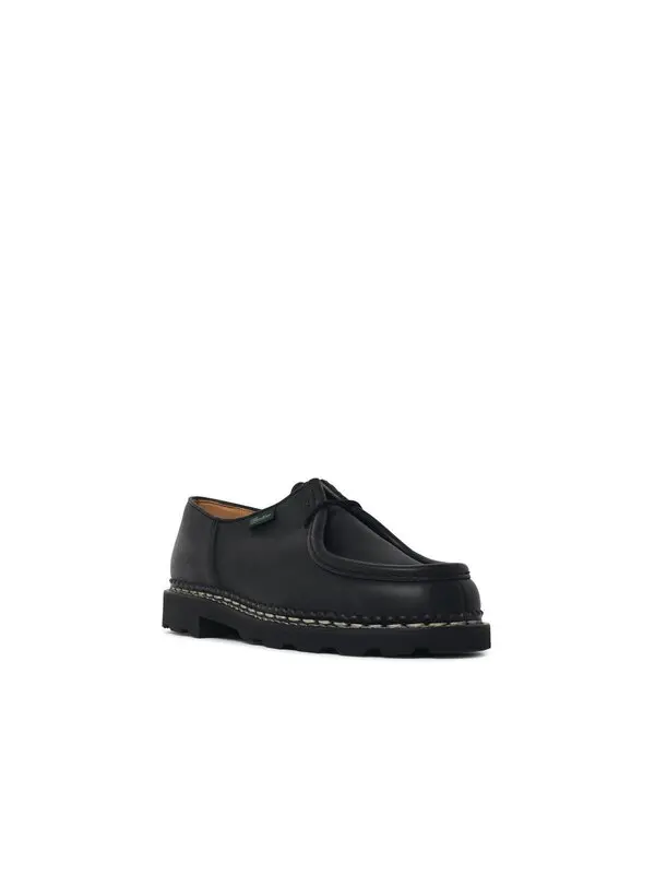 Paraboot Michael' Leather Loafers 'lisse Noir