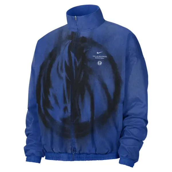 Nike Dallas Mavericks Standard Issue Woven Basketball Jacket