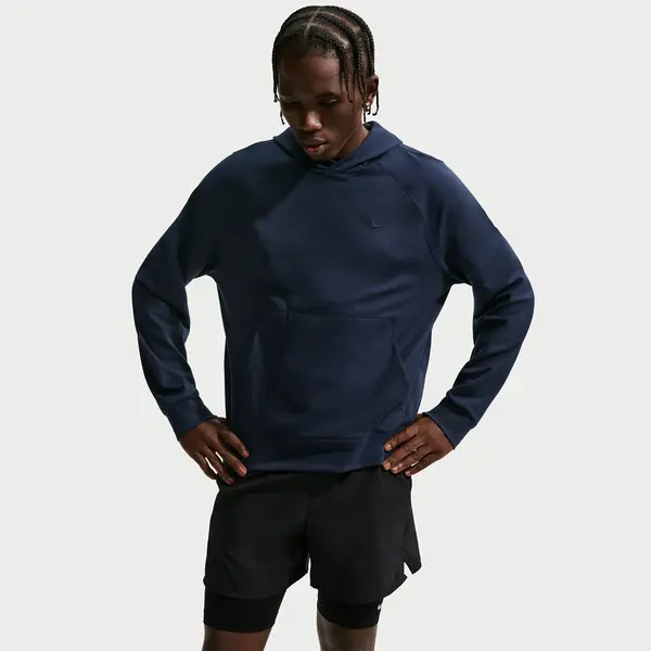 Nike Primary Nanoknit Dri-fit Uv Protection Pullover Performance Hoodie