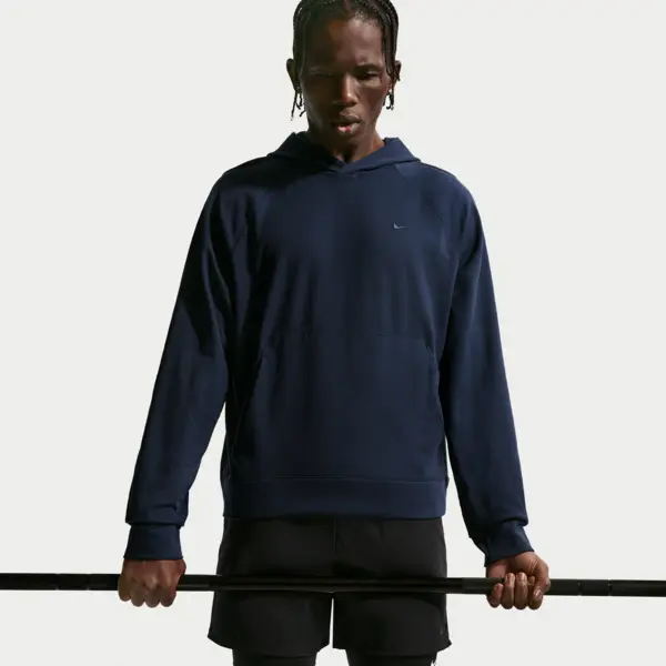 Nike Primary Nanoknit Dri-fit Uv Protection Pullover Performance Hoodie