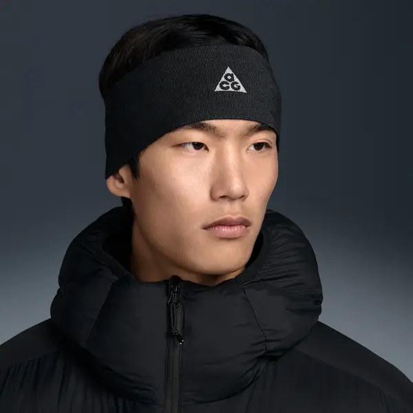 Nike Dri-fit Uv Protection Lightweight Seamless Headband - Black