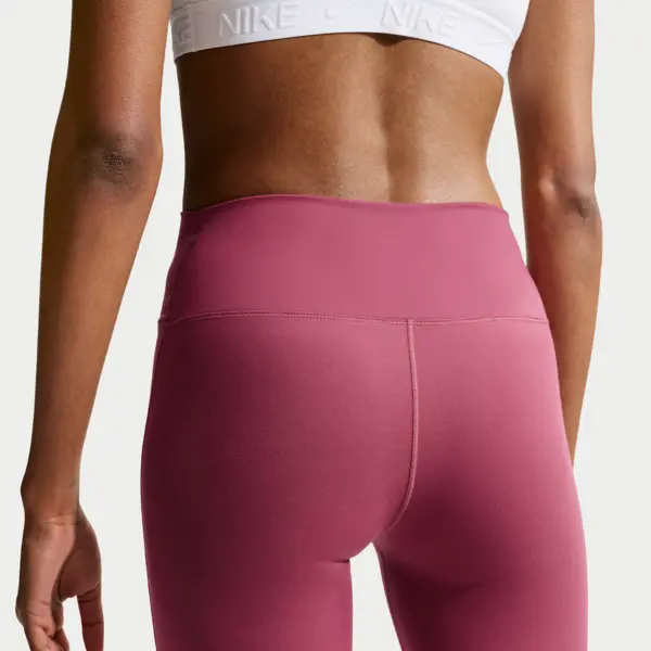 Nike One High-waisted Flared Leggings - Red