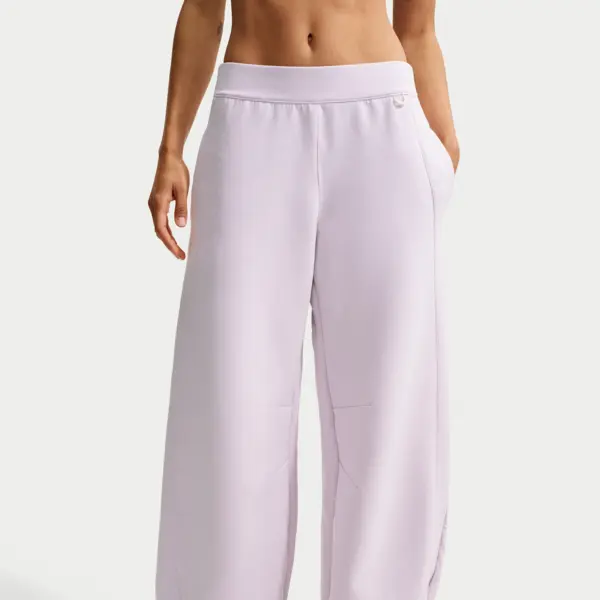 Nike 24.7 Impossiblysoft High-waisted Wide-leg Pants