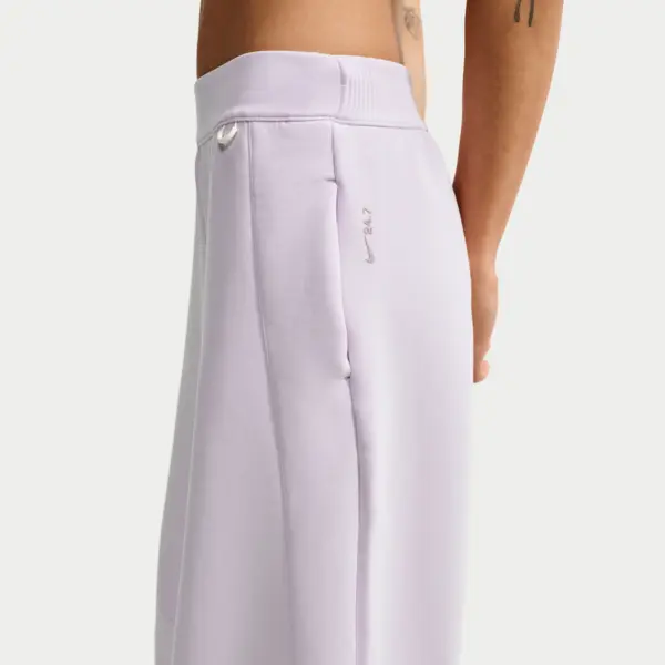 Nike 24.7 Impossiblysoft High-waisted Wide-leg Pants