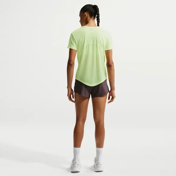 Nike Miler Short-sleeve Running Top - Yellow