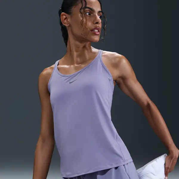 Nike One Classic Dri-fit Strappy Tank Top - Purple