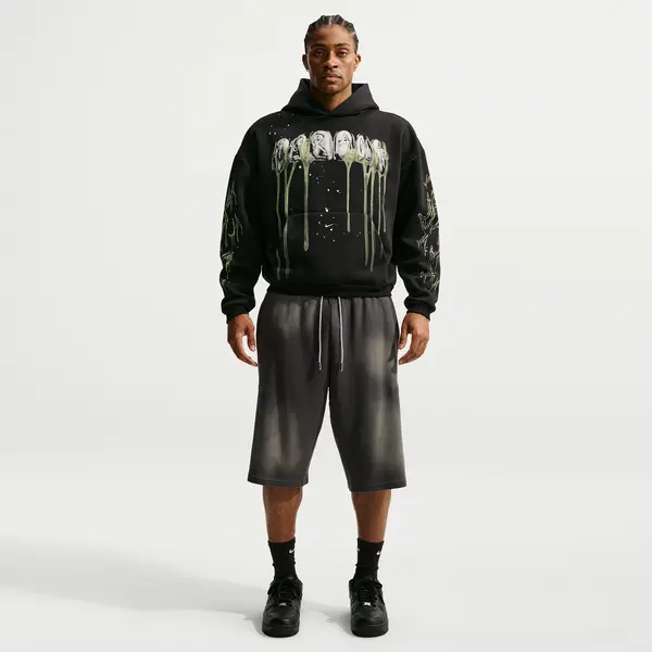 Nike Ja "halloween" Therma-fit Brushed Pullover Basketball Hoodie