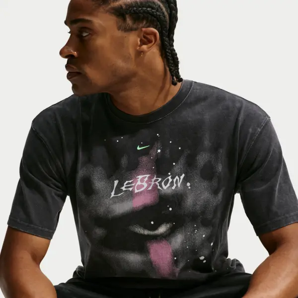Nike Lebron "halloween" Basketball T-shirt - Black