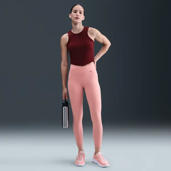 Nike One High-waisted 7/8 Leggings - Pink