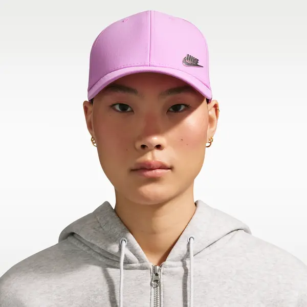 Nike Dri-fit Club Structured Metal Logo Cap