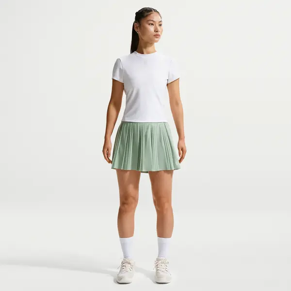 Nike Court Advantage Dri-fit Pleated Tennis Skirt - Green