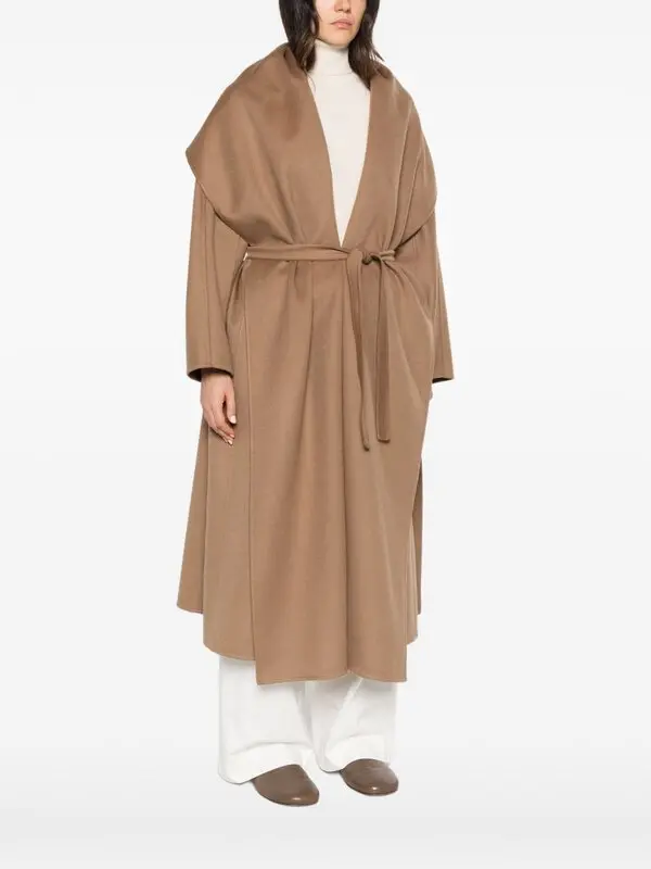 Max Mara Cashmere Hooded Coat