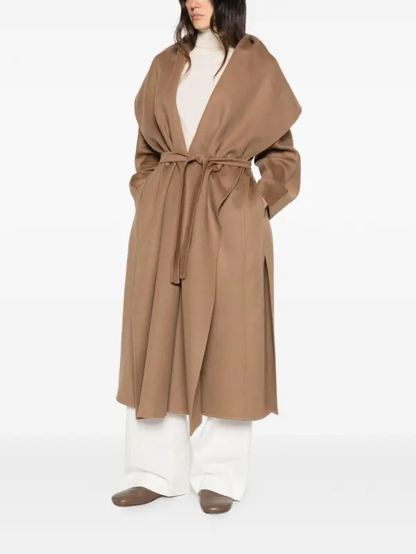 Max Mara Cashmere Hooded Coat
