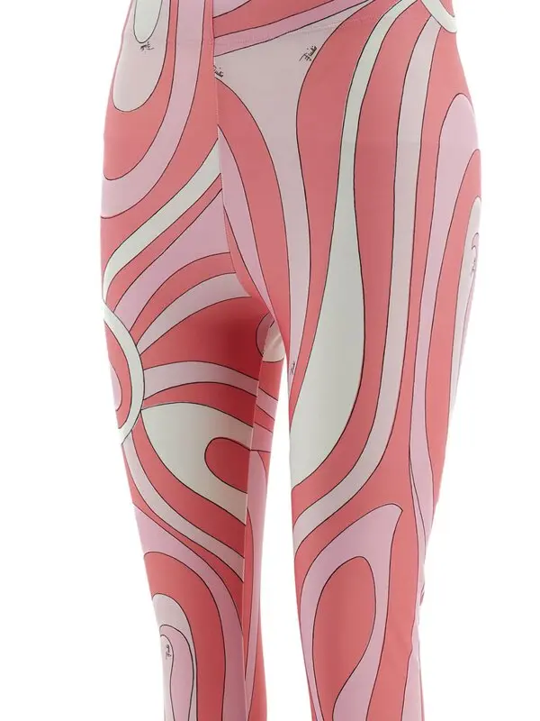 Emilio Pucci Printed Leggings - Multicolor
