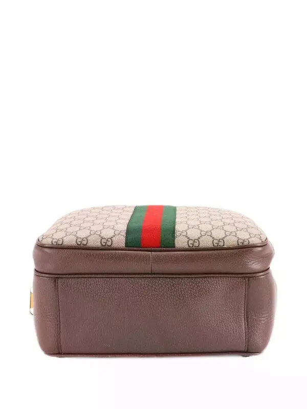 Gucci Ophidia Gg Coated Canvas Medium Backpack