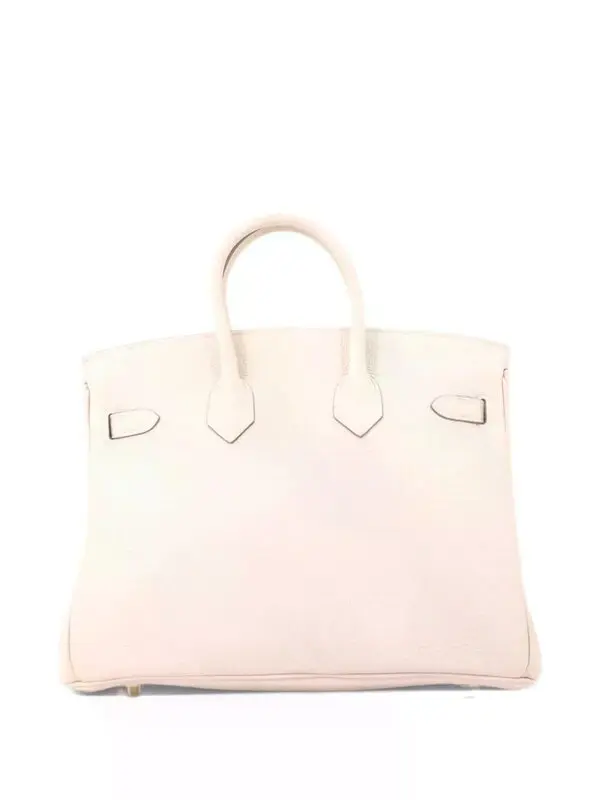Hermès Birkin Handbag Craie Togo With Gold Hardware 25 Tote Bag
