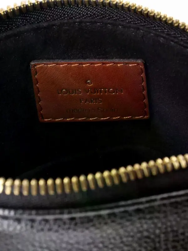 LOUIS VUITTON V Monogram Canvas And Leather Bb Tote Bag