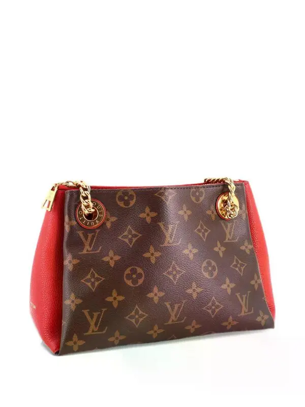 LOUIS VUITTON Surene Handbag Monogram Canvas With Leather Bb Shoulder Bag