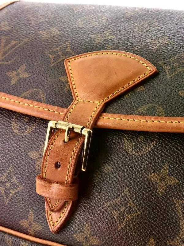 LOUIS VUITTON Sologne Handbag Monogram Canvas Crossbody Bag
