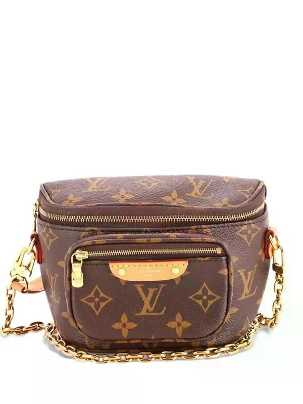 LOUIS VUITTON Bum Bag Monogram Canvas Mini Belt Bag
