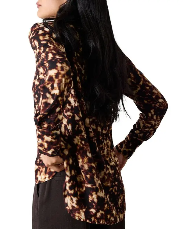 Whistles High Low Long Sleeve Shirt