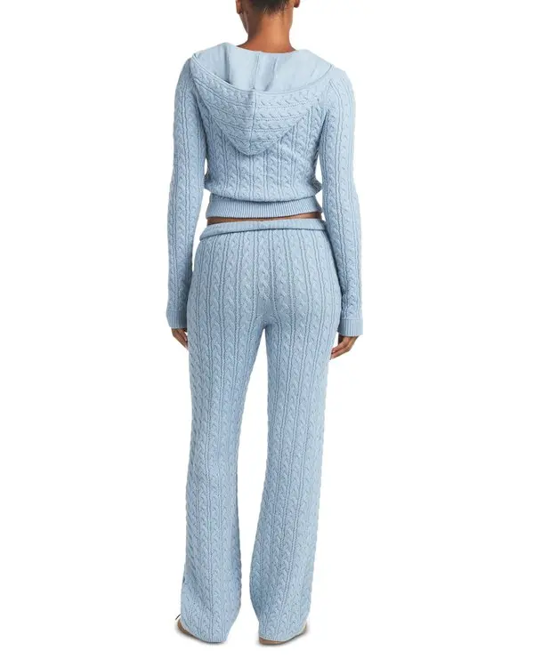 SKIMS Cable Straight Leg Pants - Fog