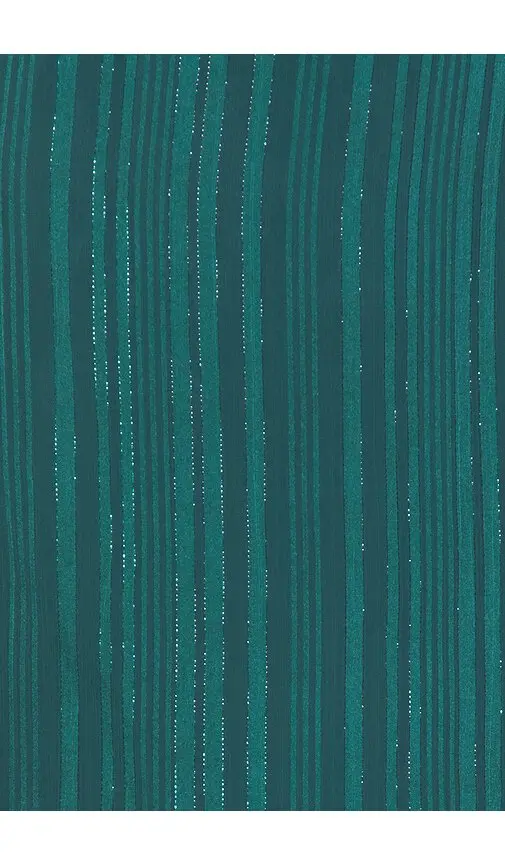MORE TO COME Carinah Halter Mini Dress In Green