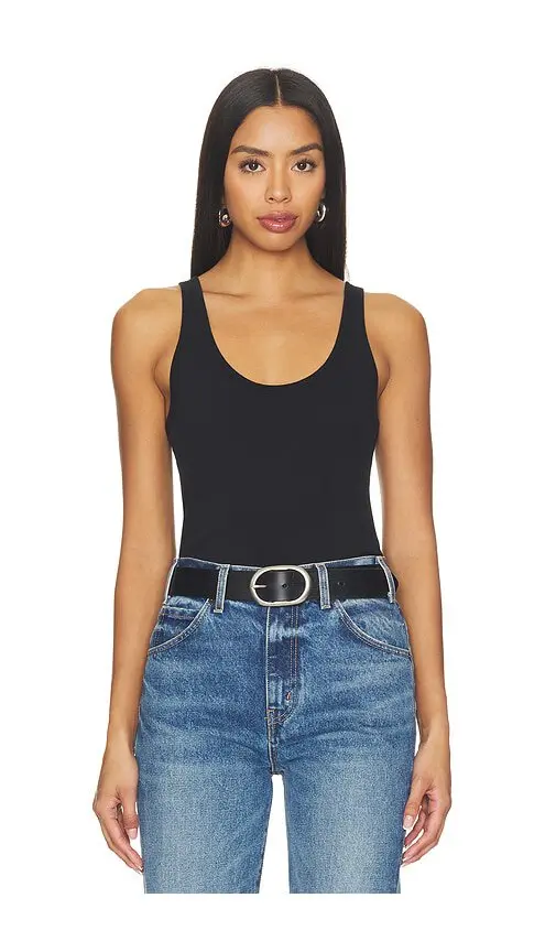 WAO Relaxed Tank - Black