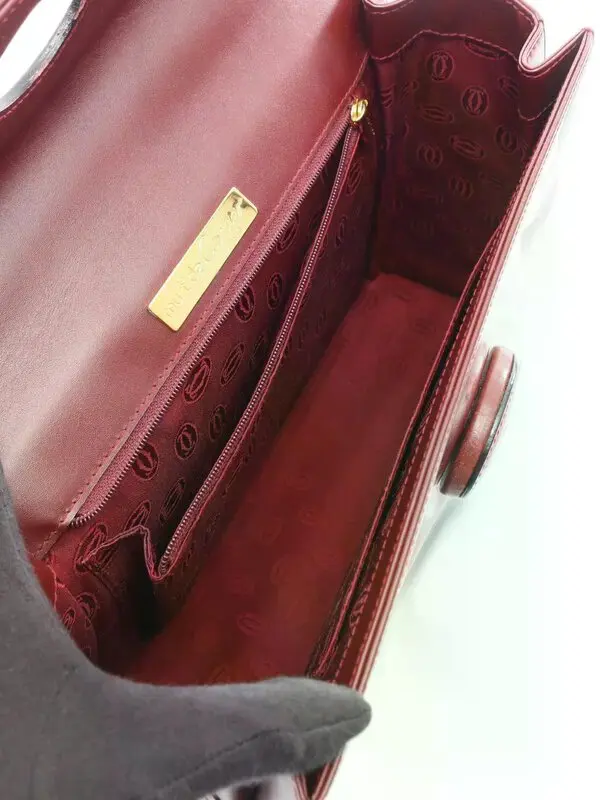 Cartier 2000s Must De Leather Handbag