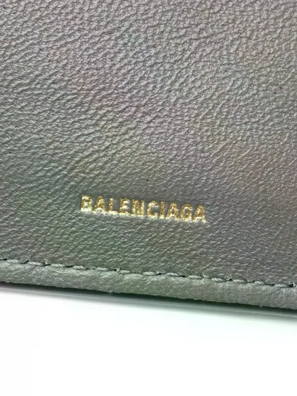 Balenciaga 2010s Envelope Trifold Wallet