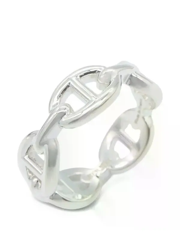 Hermès 2010s Pm Chaine D'ancre Enchaine Ring