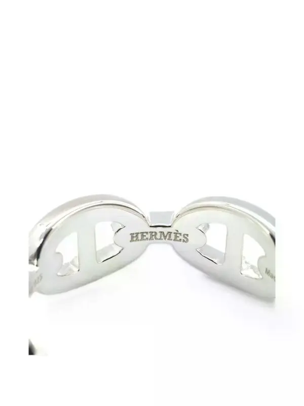 Hermès 2010s Pm Chaine D'ancre Enchaine Ring