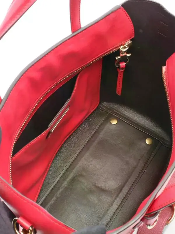 FERRAGAMO 2000s Bonnie Lettering Tote Bag