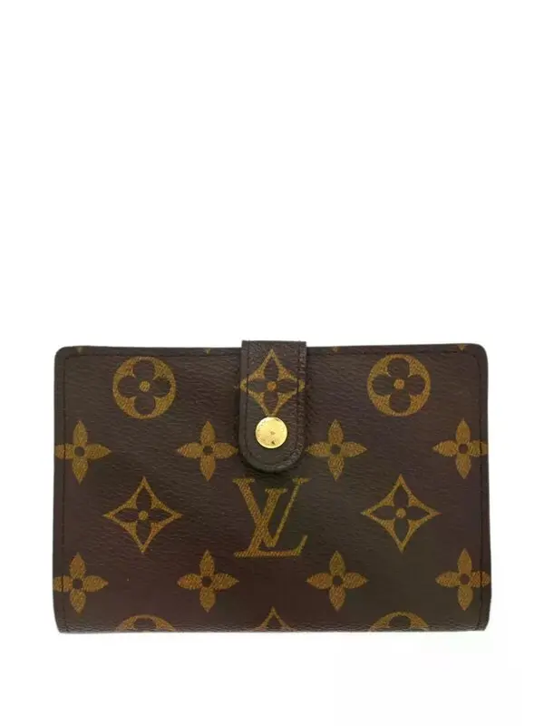 LOUIS VUITTON Portefeuille Viennois Monogram Canvas Wallet - Brown