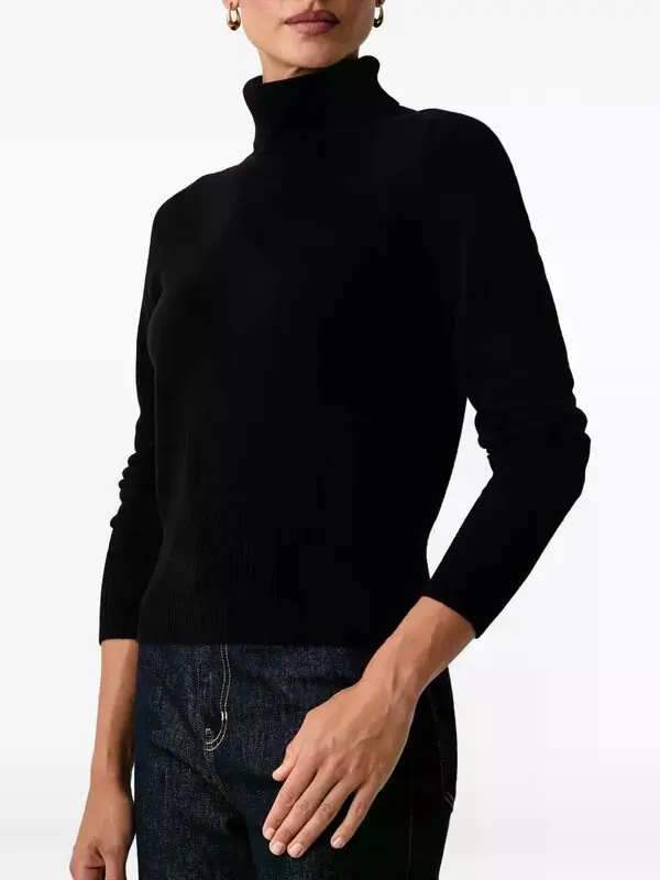 Luisa Spagnoli Caprese Roll-neck Ribbed-trim Sweater
