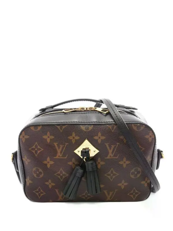 LOUIS VUITTON 2018 Saintonge Monogram Canvas Shoulder Bag