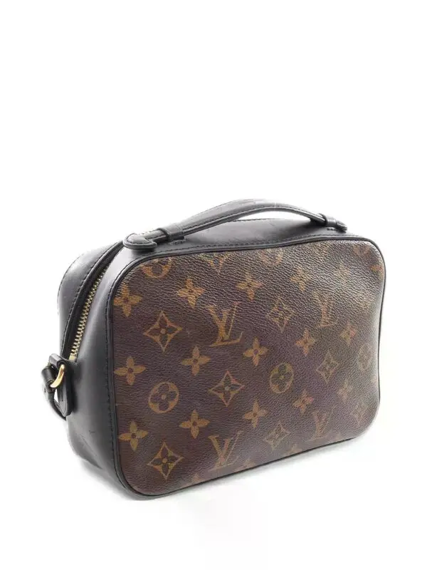 LOUIS VUITTON 2018 Saintonge Monogram Canvas Shoulder Bag