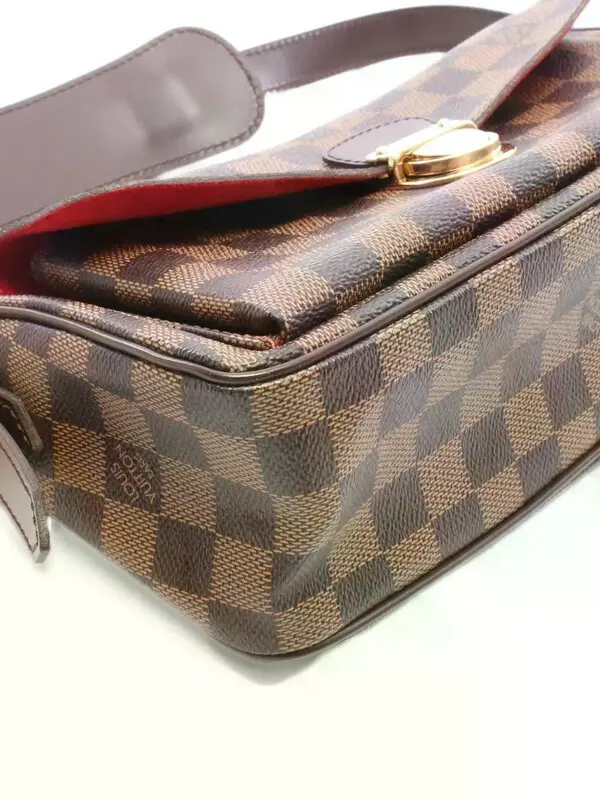 LOUIS VUITTON 2006 Gm Ravello Damier Ebene Shoulder Bag