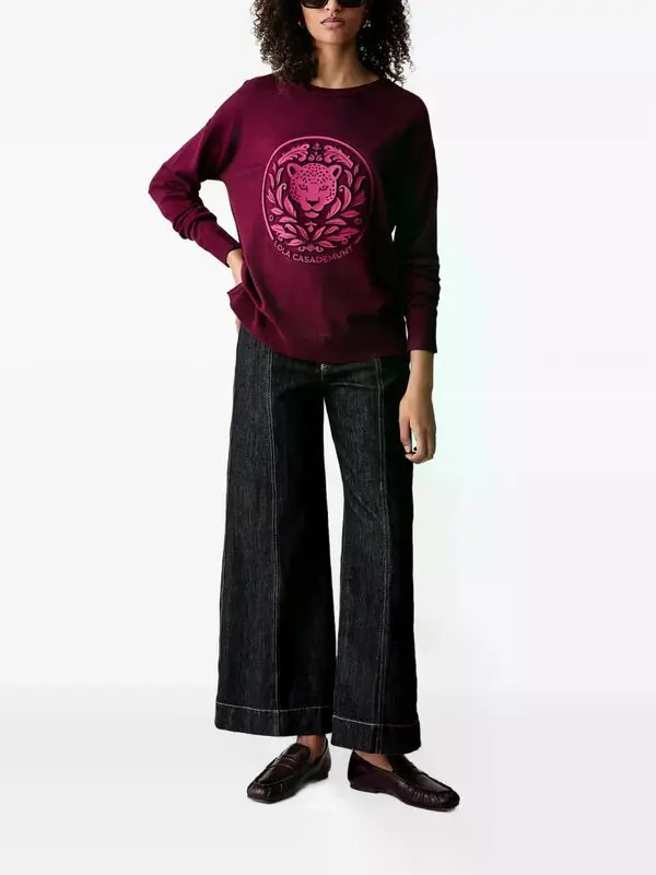 Lola Casademunt Logo-embossed Sweater
