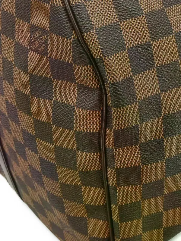 LOUIS VUITTON 55 Keepall Bandouliere Damier Duffle Bag